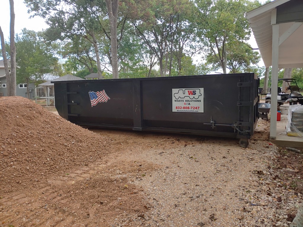 40 Yard Roll-Off Dumpster Rental Houston, Texas - Waste Solutions USA