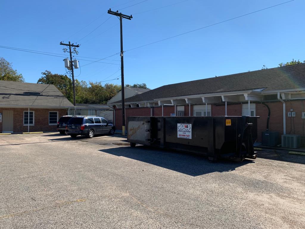 40 Yard Roll-Off Dumpster Rental Houston, Texas - Waste Solutions USA