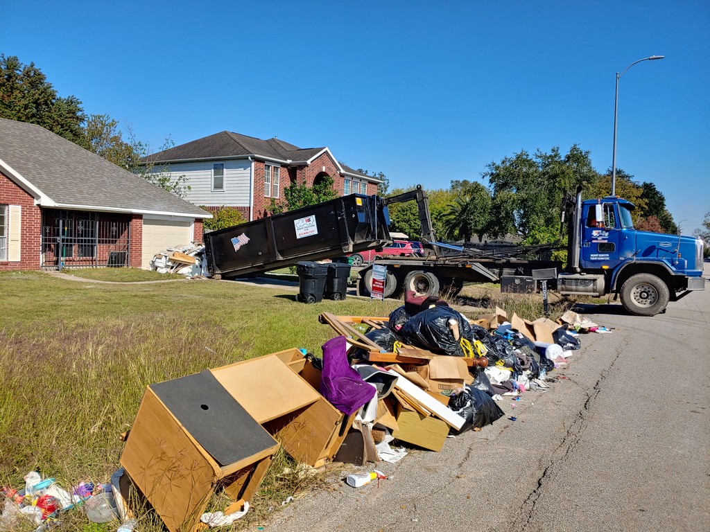 40 Yard Roll-Off Dumpster Rental Houston, Texas - Waste Solutions USA