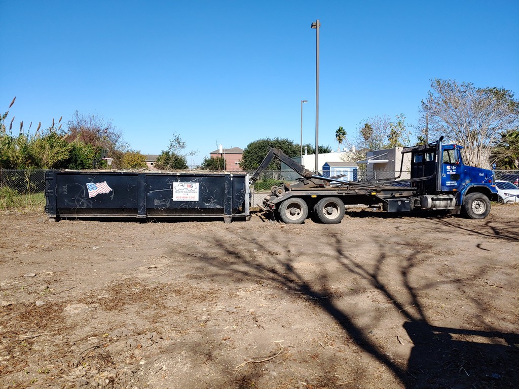 40 Yard Roll-Off Dumpster Rental Houston, Texas - Waste Solutions USA