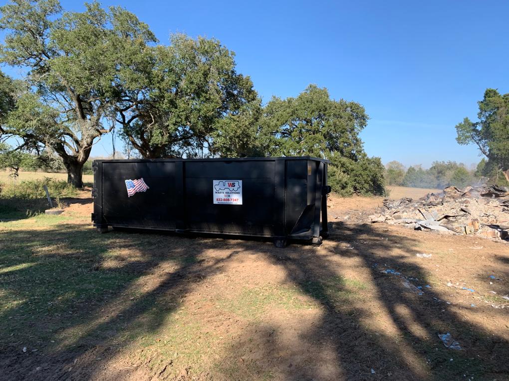 40 Yard Roll-Off Dumpster Rental Houston, Texas - Waste Solutions USA