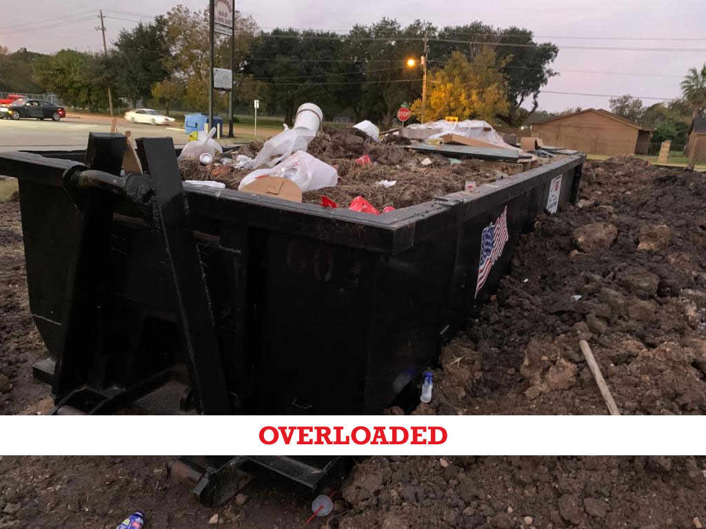 40 Yard Roll-Off Dumpster Rental Houston, Texas - Waste Solutions USA