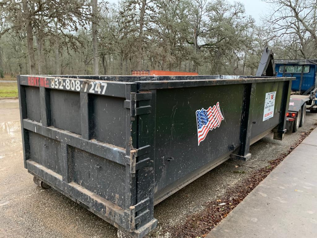 40 Yard Roll-Off Dumpster Rental Houston, Texas - Waste Solutions USA